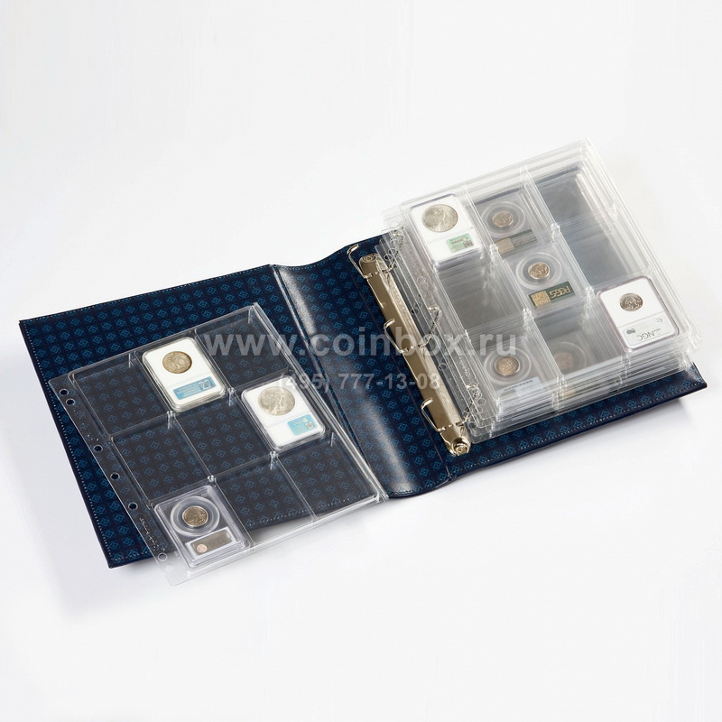 Купить лист-обложка encap из прозрачного пластика для монет в слабах us ...